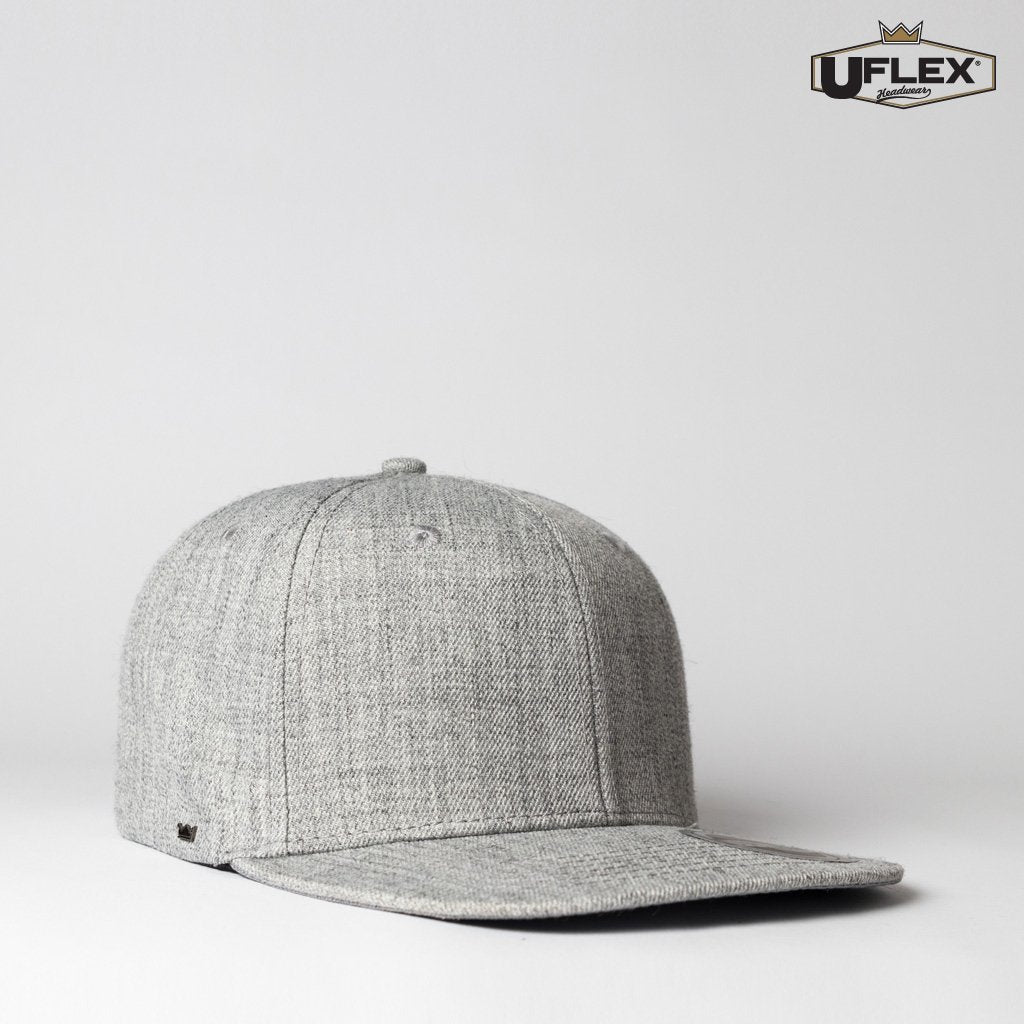 UFlex Adults Flat Peak 6 Panel Fitted – CapKings Australia